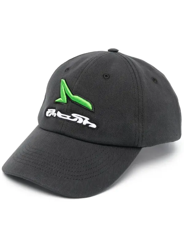 帽子 AMBUSH Baseball Hat size 2 Ambush Embroidered-Logo Cotton Baseball Cap - Black | Editorialist