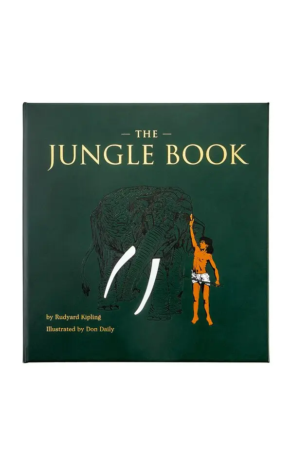GRAPHIC IMAGE Jungle Book Leather Hardcover Book