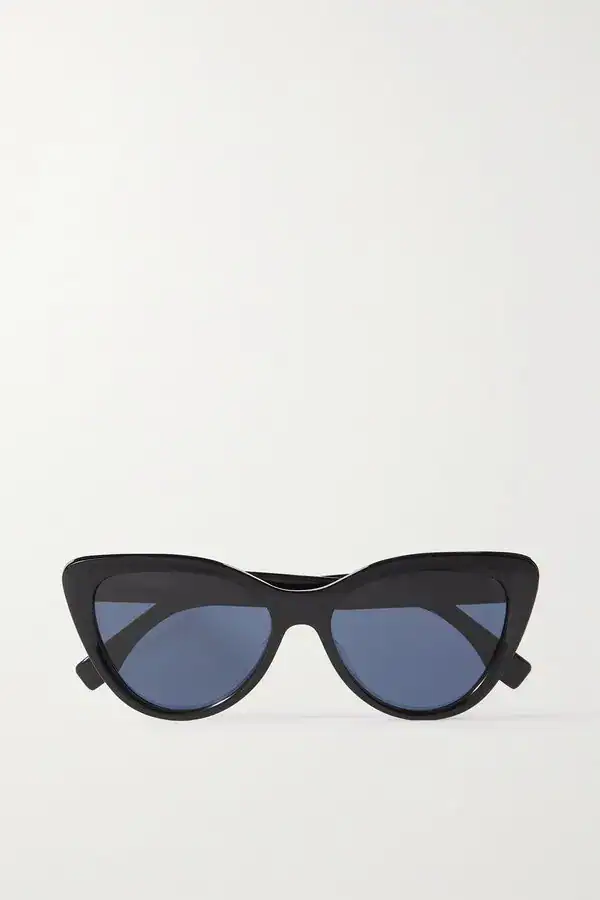 Fendi Cat-Eye Sunglasses - Black | Editorialist
