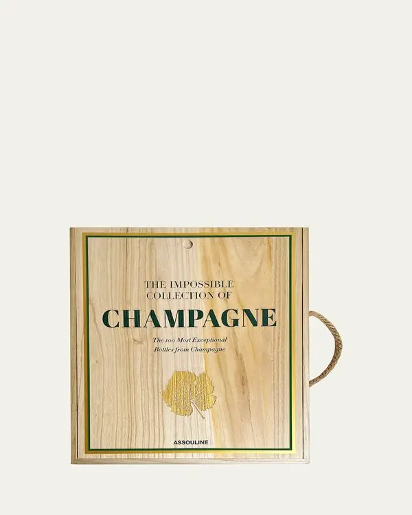 Assouline The Impossible Collection Of Champagne: The 100 Most Exceptional Bottles From Champagne" Book Enrico Bernardo - One-color