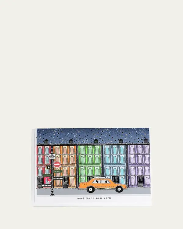 VERRIER Meet Me In New York Card