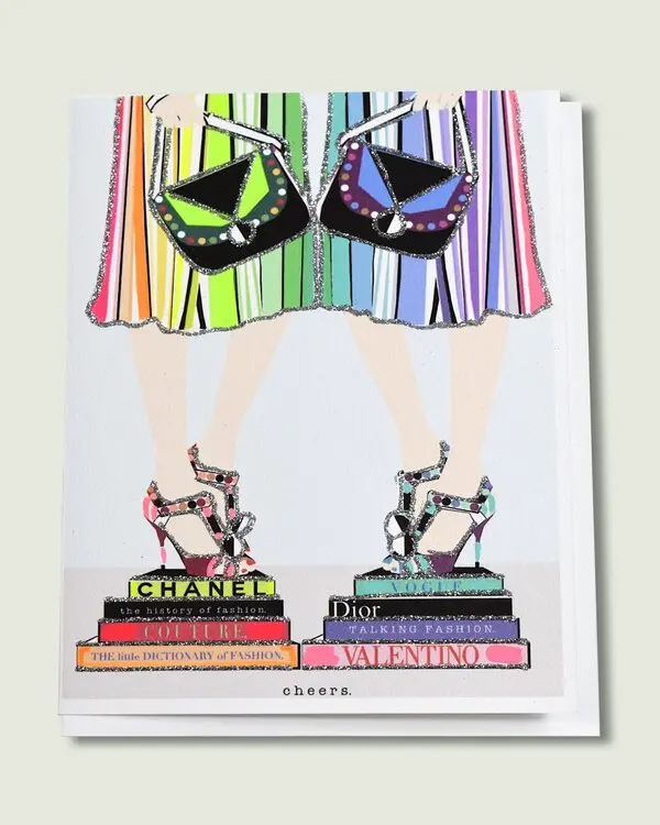 VERRIER Cheers Greeting Card