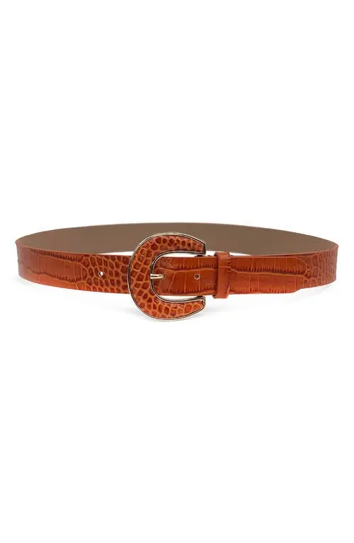 B-low The Belt Palmer Croc Embossed Belt