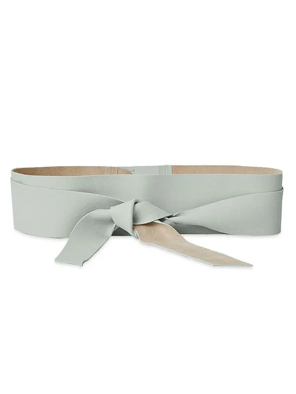 B-Low The Belt Demi Leather Wrap Belt - Mint | Editorialist display picture 1