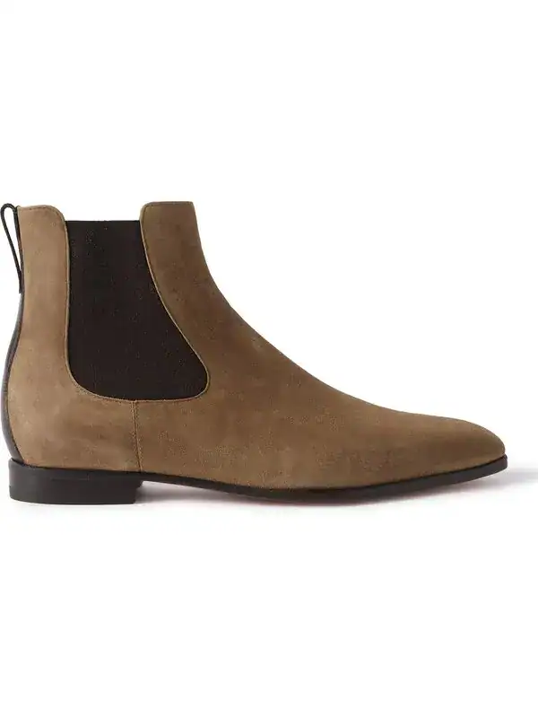 Berluti Suede Chelsea Boots - Brown | Editorialist display picture 3