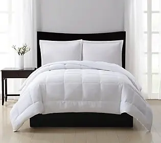 London Fog Embossed Dot Seersucker T/txl Down A Lt. Comforter