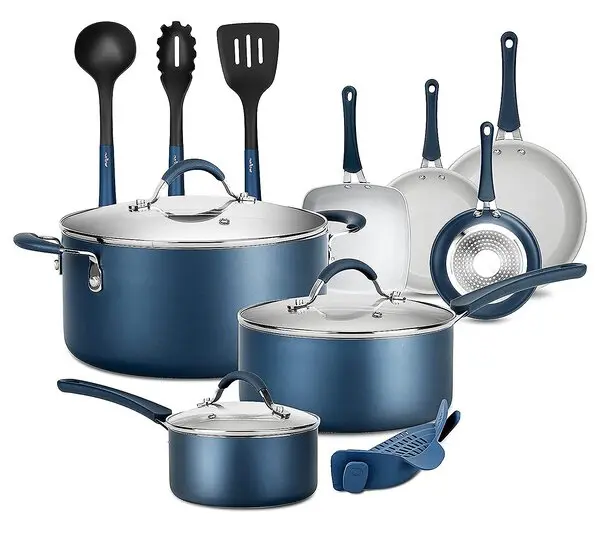 NUTRICHEF 14pc. Professional Cookware Set