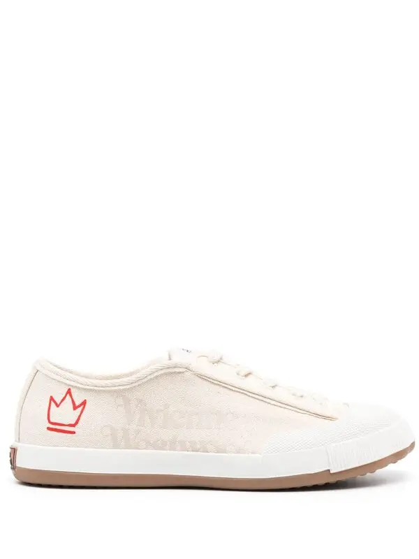 VIVIENNE WESTWOOD Logo-print Low-top Sneakers