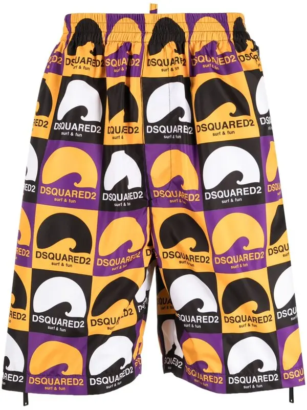 Dsquared2 Logo-print Deck Shorts