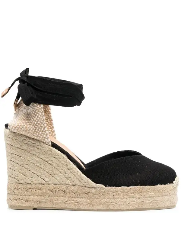 CastaÑer Chiara 105mm Espadrilles - Black