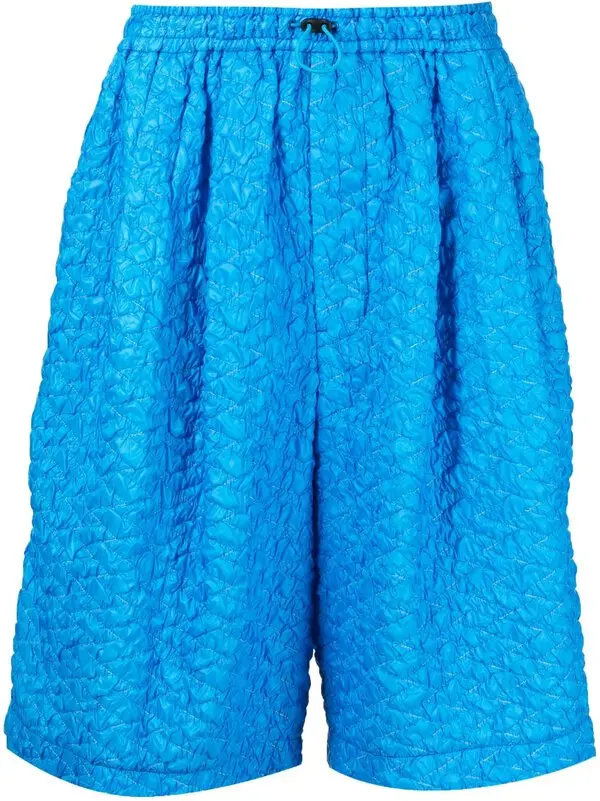 TOGA VIRILIS Textured Knee-length Shorts