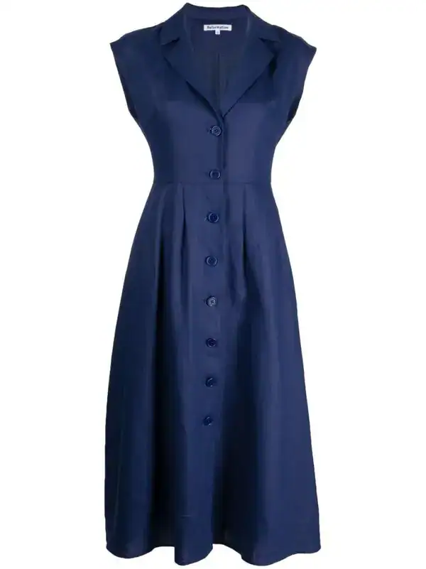 knee length dresses for ladies Reformation main image 0