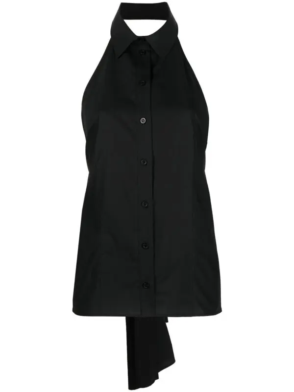 MSGM Open-back Sleeveless Shirt