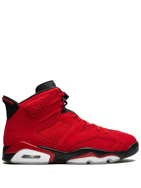 JORDAN Air 6 Retro Toro Bravo Sneakers - Red