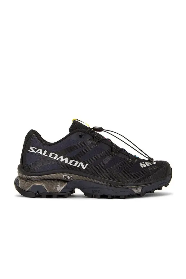 SALOMON Xt-4 Og Sneaker - Black  Ebony  & Silver Metal