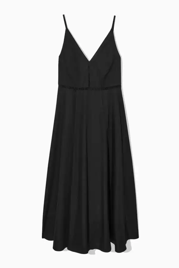 cos deep v neck dress COS Deep V-Neck Dress