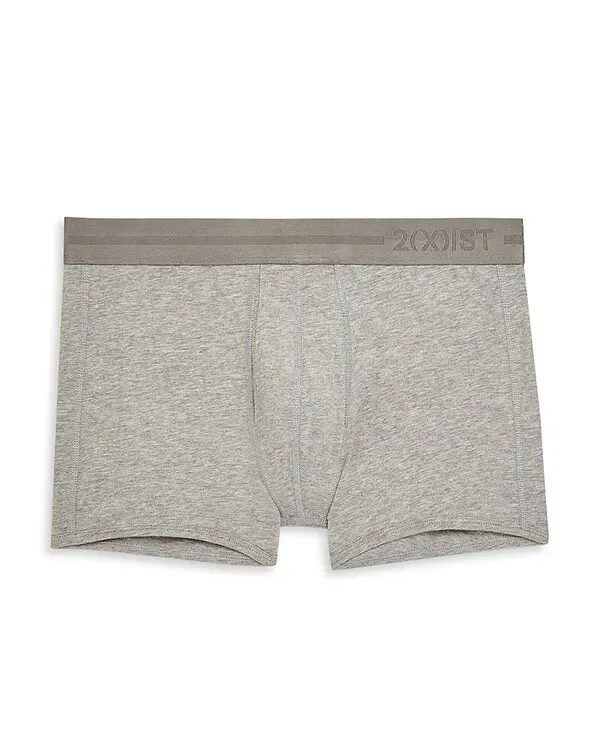 2(X)Ist Dream Solid Low Rise Trunks - Gray Heather