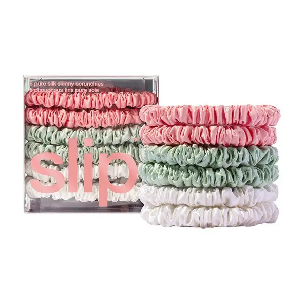 Slip Pure Silk Skinny Scrunchies Bellerose - Midnight