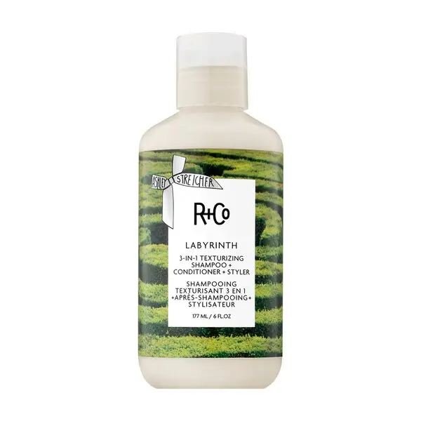 R+Co Labyrinth 3-in-1 Texturizing Shampoo And Conditioner And Styler