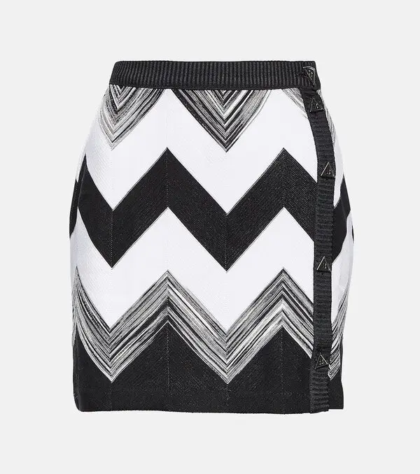 Missoni Zig-zag Knit Miniskirt