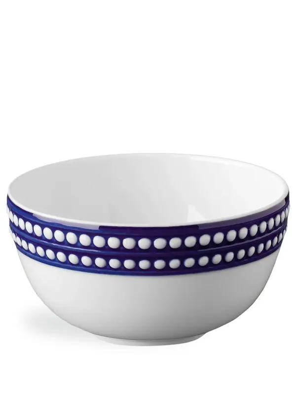 L'Objet Perlée Cereal Bowl - Blue