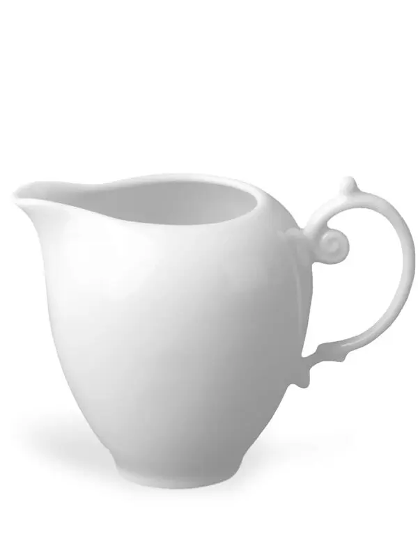 L'Objet Aegean Sculpted-handle Creamer - White