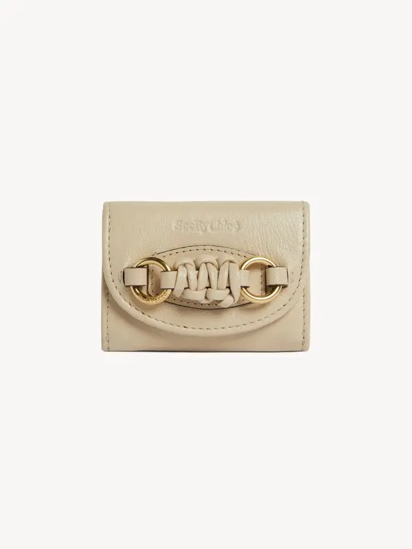 Buy See By Chloé Saddie Mini Tri-fold - Beige At 49% Off | Editorialist