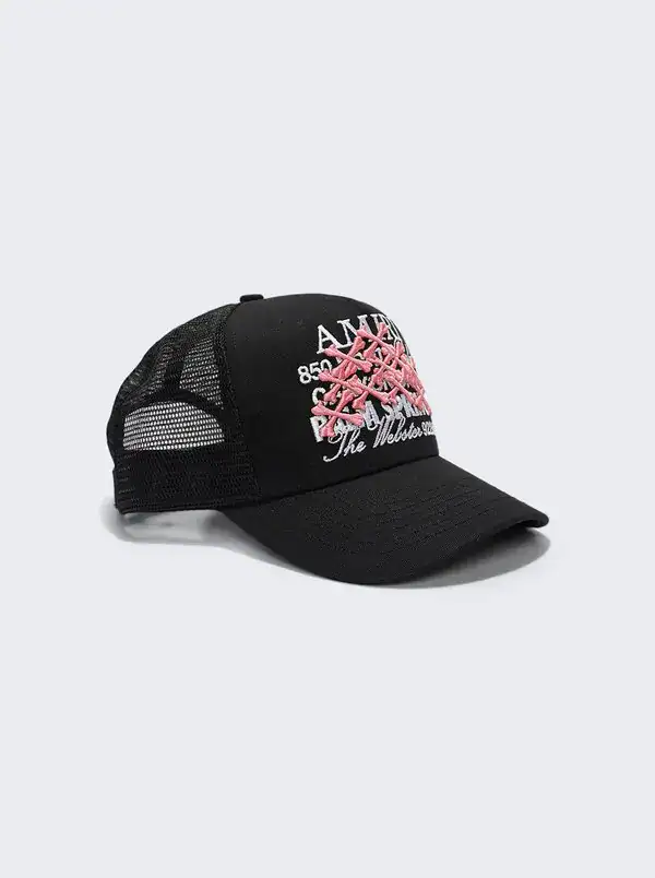 Amiri X The Webster Stacked Bones Hat - Black | Editorialist