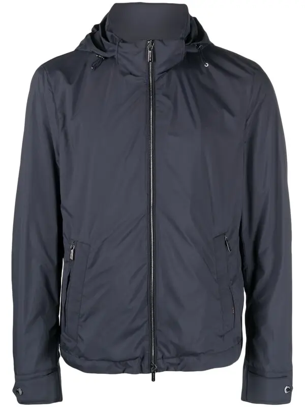 MOORER Long-sleeved Hooded Jacket