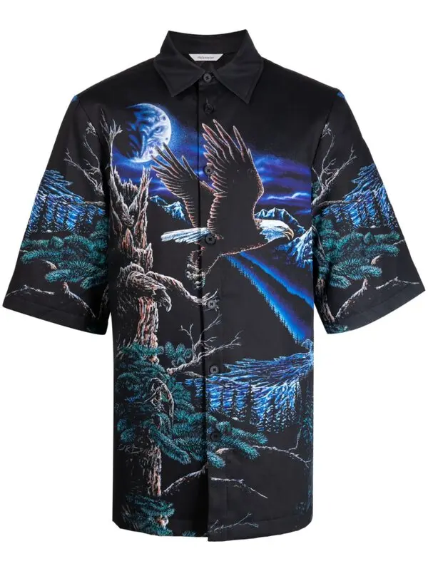 HOLZWEILER National-print Short-sleeve Shirt