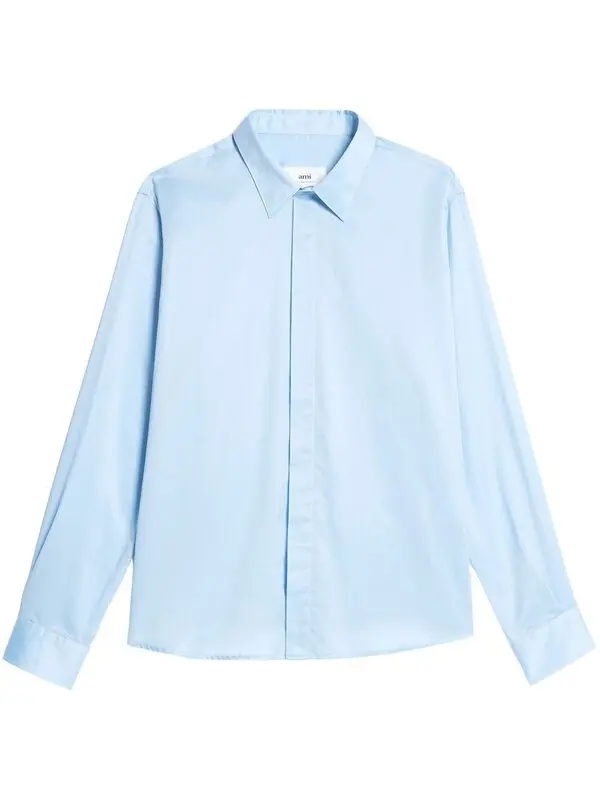 Ami Button-up Long-sleeved Shirt