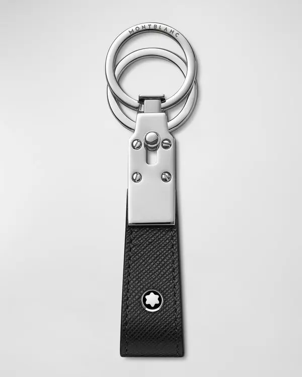 Mont Blanc Sartorial Leather Loop Key Fob