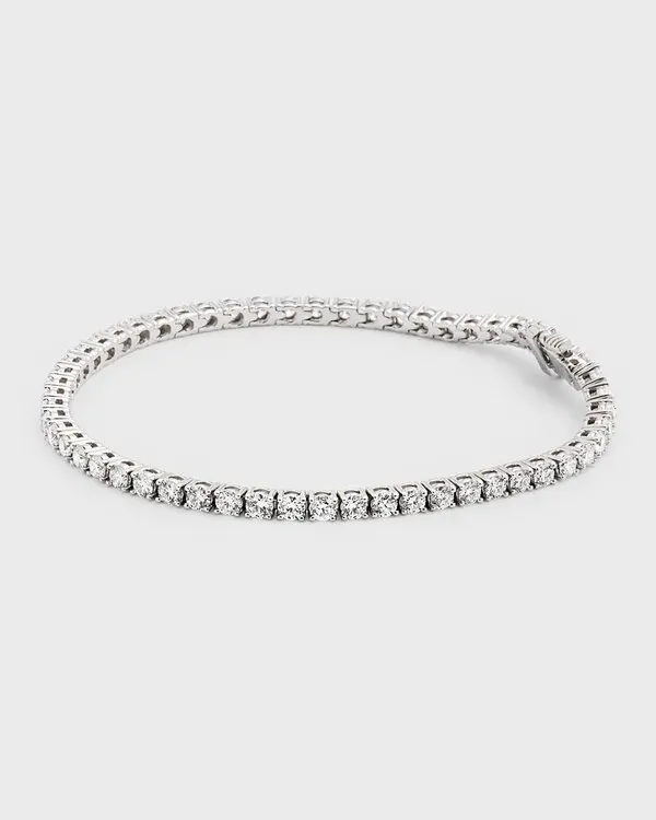 Neiman Marcus 18k Tennis Bracelet - White Gold