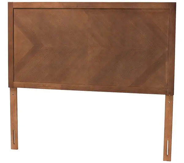 BAXTON STUDIO Terrian Ash Walnut Finished Wood Queen Board
