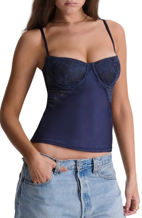 House Of Cb Cecilie Lace Corset Camisole