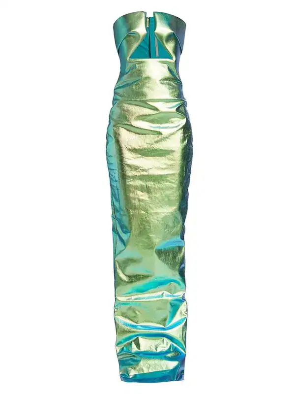 rick owens iridescent dress