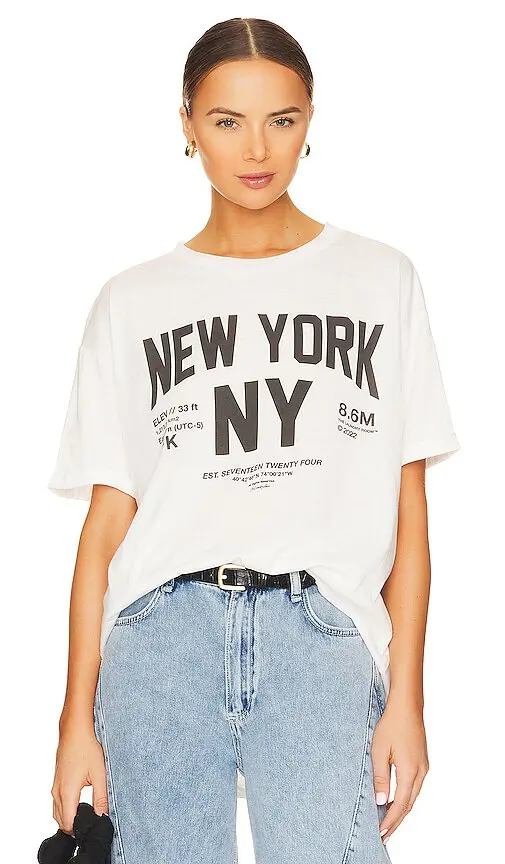 THE LAUNDRY ROOM Welcome To New York Oversized Tee