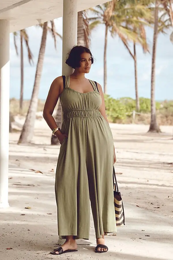 CELANDINE Simona Scoop-neck Jumpsuit