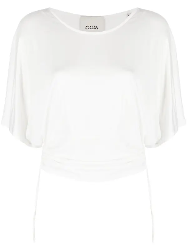 Isabel Marant Tores Draped T-shirt - White