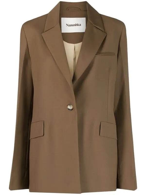 Nanushka Single-breasted Blazer