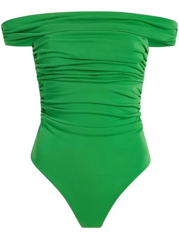 Cinq À Sept Draped Off-shoulder Top