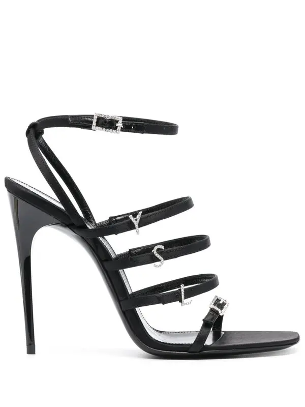 Saint Laurent Jerry 110mm Sandals - Black