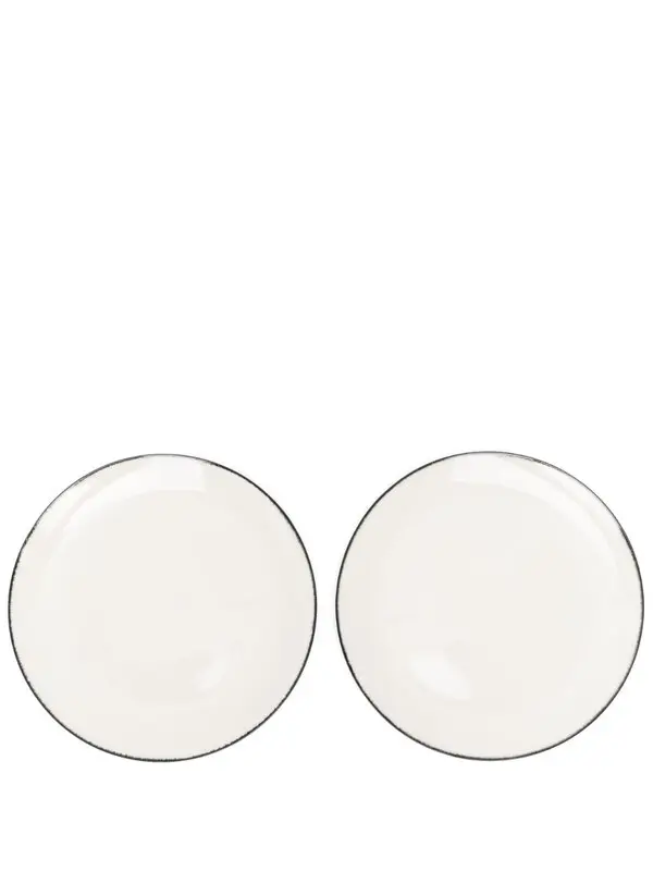ANN DEMEULEMEESTER X SERAX Dé Porcelain Plates