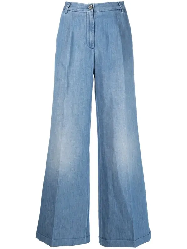 Jacob Cohen High-waisted Wide-leg Jeans