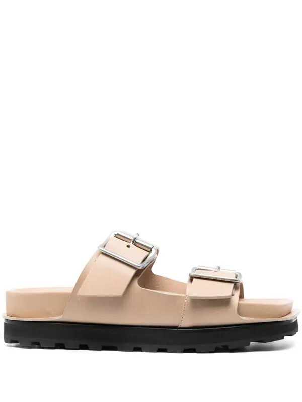 JIL SANDER Double Buckle-fastening Sandals
