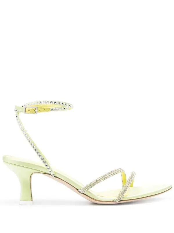 3JUIN Maui Crystal-embellished Strap Sandals