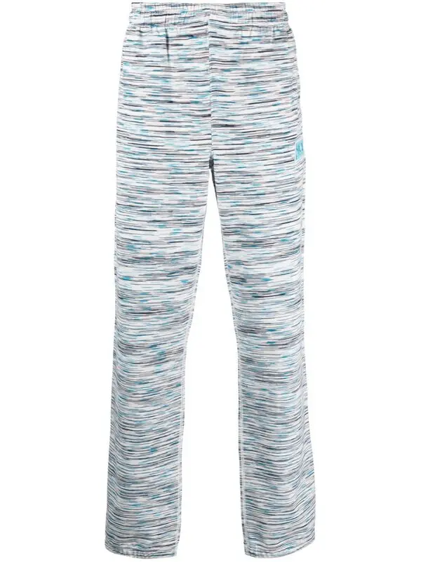 Missoni Stripe-print Cotton Track Pants
