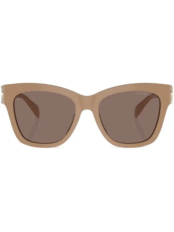 Michael Kors Empire Square-frame Sunglasses - Brown