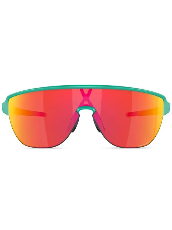 Oakley Corridor Mirrored-lenses Sunglasses - Blue