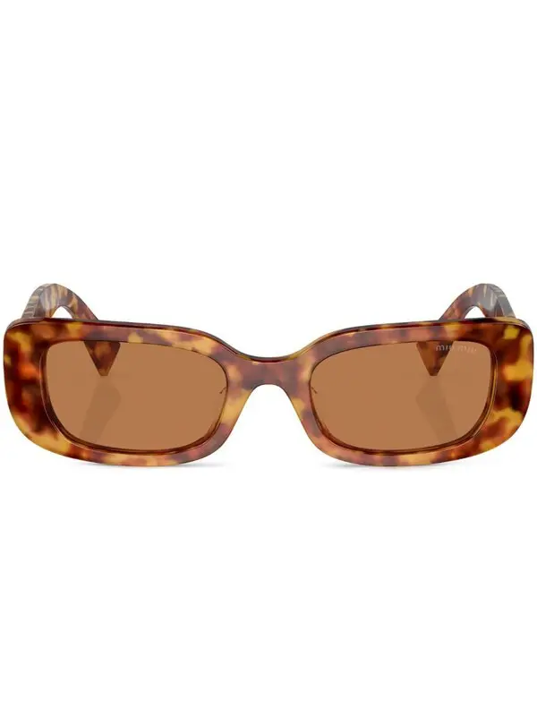 Miu Miu Tortoiseshell Sunglasses - Green